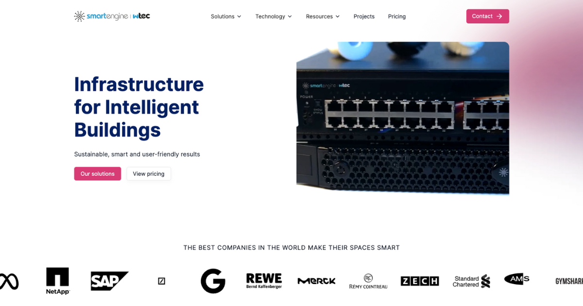 smartengine wtec- Intelligent building infrastructures
